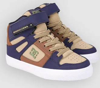 DC Pure High-Top EV Kids Chaussures de skate bleu
