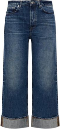 Sams&oslash;e & Sams&oslash;e Femme, Jeans, Bleu, Taille: W29 L32 Sashelly Cuff Jeans
