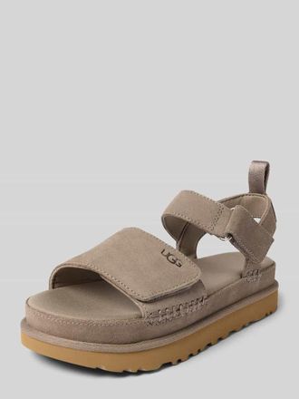 UGG Ledersandale mit Label-Badge Modell GOLDENSTAR