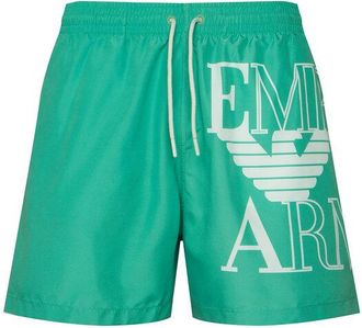 Emporio Armani Badeshorts EM000583 AF20434 U7308 Gr&uuml;n Regular Fit