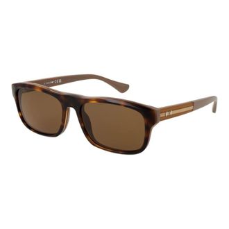 Web Eyewear Homme, Accessoires, Brun, Taille: ONE Size Lunettes de soleil rectangulaires