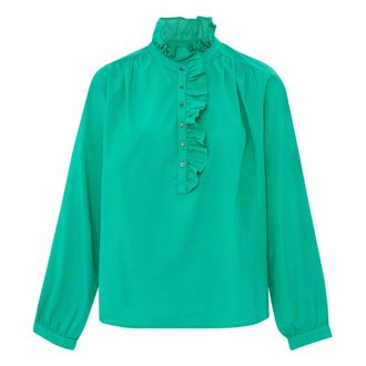 Xirena Blouse Caspian Popeline de Coton Xirena