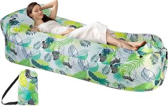 Generico Aufblasbares Sofa, Luftmatratze f&uuml;r Camping, faltbar, tragbar, wasserdicht, f&uuml;r Strand, Festivals, Outdoor-Kino und bequeme Erholung