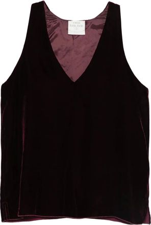 Forte_Forte débardeur à col - Rouge