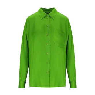 Essentiel Femme, Blouses et Chemises, Vert, Taille: 38 FR Judith Shirt