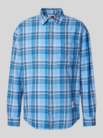 Tommy Jeans Regular Fit Freizeithemd mit Kentkragen