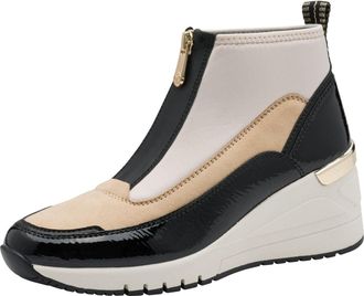 Marco Tozzi Marco Tozzi Damen 2-24714-45 Sneaker, Cream/Black, 37 EU