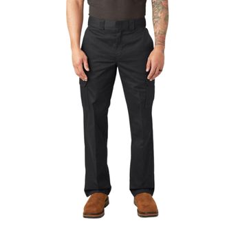 Dickies Herren, Cargo-Arbeitshose im legeren Stil, Schwarz, 34W / 34L