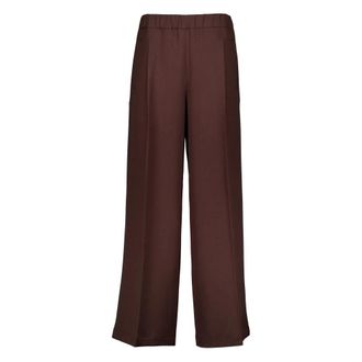 &Acirc;m&egrave; Femme, Pantalons, Brun, Taille: 36 FR Joli pantalon large
