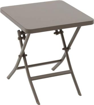 Hesperide Table dappoint de Jardin carrée Greensboro café 40 x 40cm en Acier