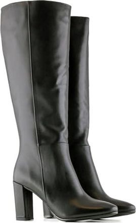 Jilsen Bottes Mollets Larges Eva | XL Tour de Mollet 40 | Noir | Talon 8 | Pointure 38 | Tige Large