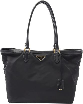 Prada sac porté épaule Tessuto (2013-2025) - Noir