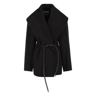 Sportmax Damen, M&auml;ntel, Schwarzk, 2XSGr&ouml;&szlig;e