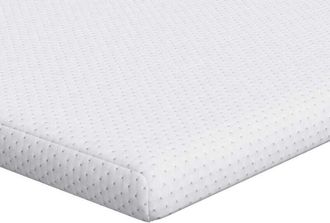 vidaXL Matratzenpads Weiß 80 x 200 cm 100% Polyester Jacquardstoff Vidaxl