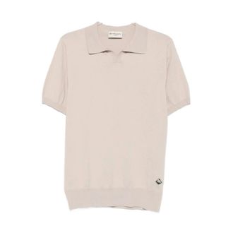 Roy Rogers Homme, Tops, Gris, Taille: M Polo en Maille de Coton