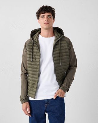 Jott Doudoune bi-mati&egrave;re Army Stride - Taille XXL