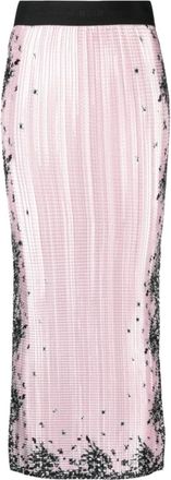 Msgm Msgm, Femme, Jupes, Multicolore, Taille: 40 FR Midi Skirts