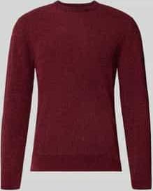 Tom Tailor Regular Fit Strickpullover aus Baumwoll-Mix
