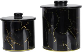 Yarnow Keksdose Weihnachten Metalldose Blechdose Plätzchendose Süßigkeit Cookie Dosen Gebäckdose Vorratsdosen Weihnachtsdose mit Deckel für Weihnachten Party