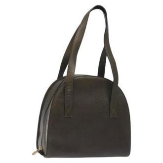 Celine Pre-owned Cuir sacs-celine - Femme - Pre-owned - Vert - Taille: ONE Size