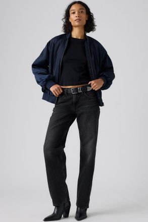 Levi's Low Straight Jeans - Damen - Schwarz / Schwarz