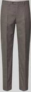 Christian Berg Slim Fit Anzughose mit B&uuml;gelfalten