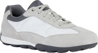 Geox Herren U Snake 2.0 C Sneaker, LT Grey/White, 39 EU