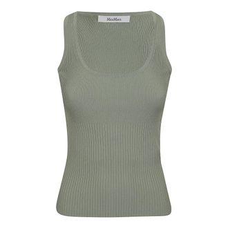 Max Mara Ghiro Top - - Tops - Damen - Gr&uuml;n - M