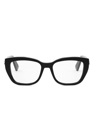 Bulgari lunettes de vue à monture carrée - Noir