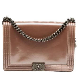 Chanel Pre-owned Reverso Boy Schultertasche - - Pre-owned - Damen - Beige - ONE SIZE