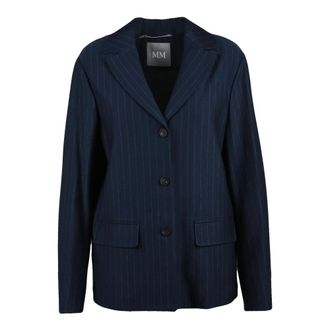 Max Mara Todi Blazer - - Jackets - Damen - Blau - M