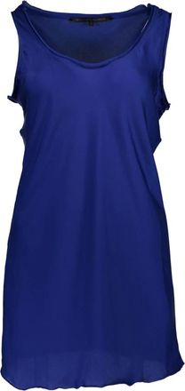 Silvian Heach Femme, Tops, Bleu, Taille: 36 FR D&eacute;bardeur &agrave; larges bretelles