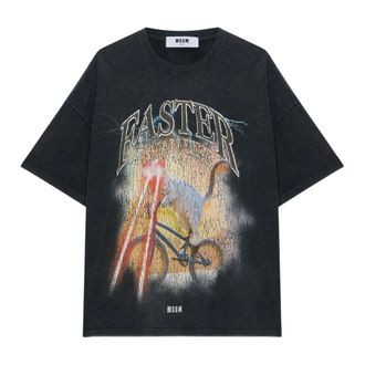 Msgm Msgm, Herren, Oberteile, Schwarzk, SGr&ouml;&szlig;e