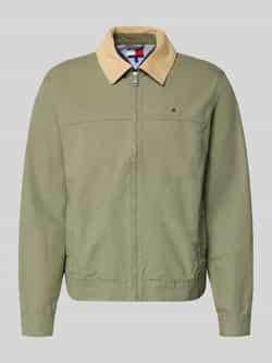 Tommy Jeans Regular Fit Blouson aus reiner Baumwolle
