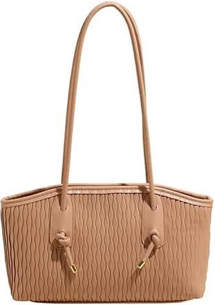 Generic Kexpery Sac Cabas en PU Matelass&eacute; avec Bandouli&egrave;re R&eacute;glable Sac Tendance pour Femmes Voyage Travail Shopping Quotidien