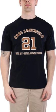 Karl Lagerfeld Homme, Tops, Bleu, Taille: L Karl Lagerfeld - Hauts > T-Chemises