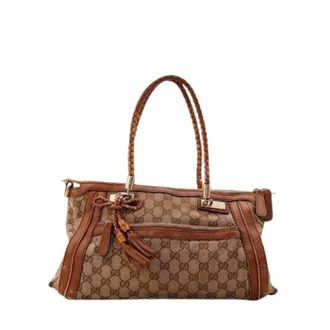 Gucci Pre-owned Tote Bella - Femme - Pre-owned - Brun - Taille: ONE Size