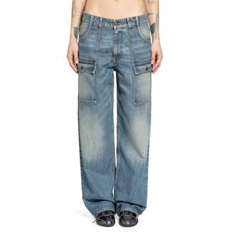 Miu Miu Cargo Denim Trousers