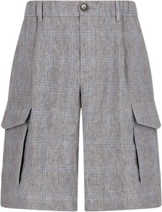 Herno Homme, Shorts, Bleu, Taille: L Shorts Patch Pockets Zipper + Buttons Unlined