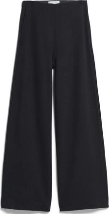 Armedangels Damen vegan Hose Mit Weitem Bein Schwarz
