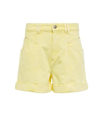 Isabel Marant High-Rise Shorts Vetanio aus Denim