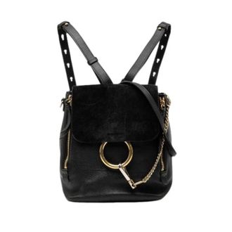 Chlo&eacute; Pre-owned Faye Backpack - Femme - Pre-owned - Noir - Taille: ONE Size