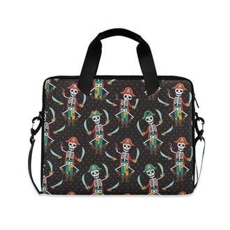 Alaza Sac pour ordinateur portable de 40,6 à 15,6 pouces - Motif palmiers colorés - Sac pour ordinateur portable de 40,6 à 15,6 - Sac fourre-tout pour homme