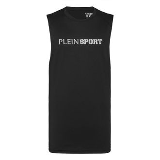 Plein Sport Homme, Tops, Noir, Taille: 4XL Hauts sans manches