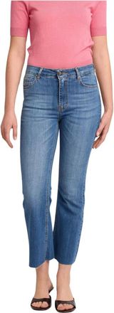 Kocca Femme, Jeans, Bleu, Taille: 40 FR Jean &Eacute;vas&eacute; Court en Denim