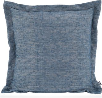 H.O.C.K. Addicted Kissen inkl. F&uuml;llung mit Stehsaum in verschiedenen Gr&ouml;&szlig;en Dekokissen Zierkissen Herbst/Winter (50x50cm, dunkelblau)