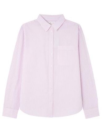 Springfield 3.t.a. Camisa Oversize Popelin Chemise, Rose Clair, M Femme
