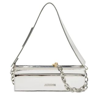 Jacquemus Sac bandouli&egrave;re en tissu Pre-owned - Femme - Pre-owned - Gris - Taille: ONE Size