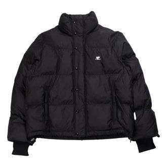 Courr&egrave;ges Schwarze Nylon-Steppjacke - - Jackets - Herren - Schwarzk - L