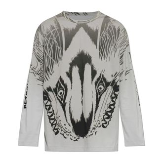 Yohji Yamamoto X T-shirt - - Tops - Herren - Grau - 2XL
